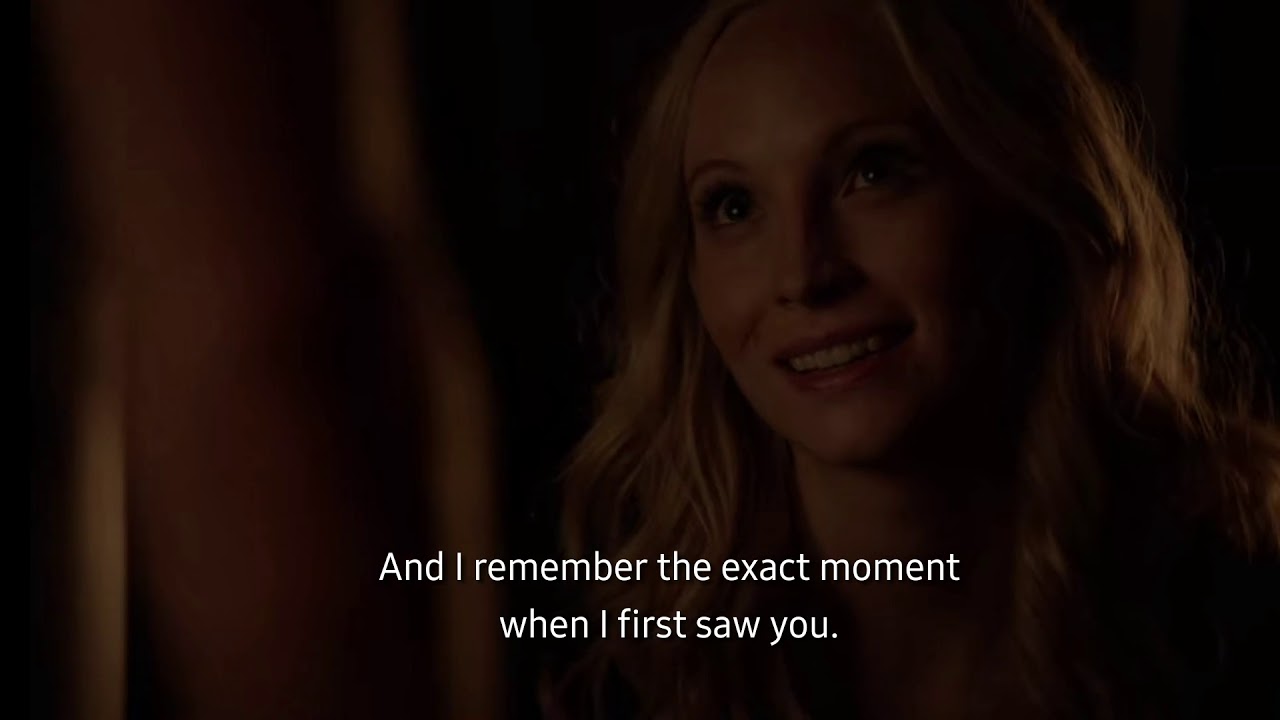 The Vampire Diaries-7x03 Stefan and Caroline talk about Valerie/the ...
