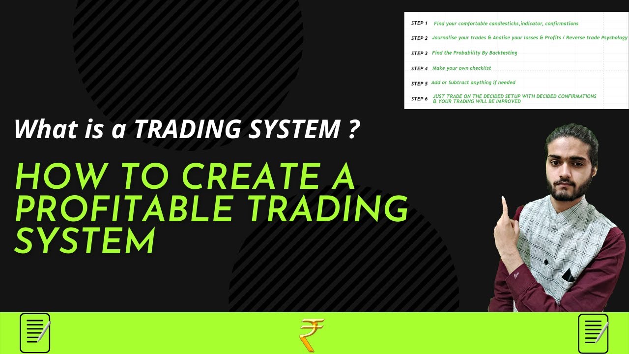 Steps to Create a Profitable TRADING SYSTEM - YouTube