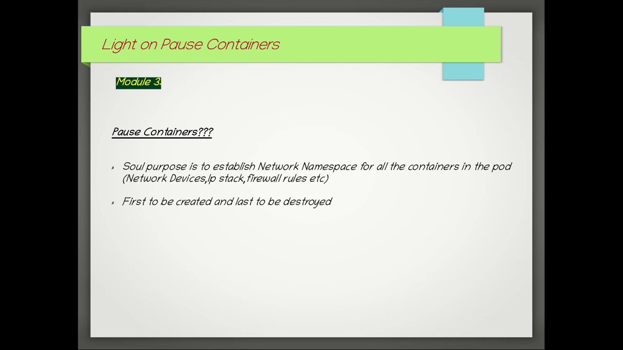 Getting started with k3s | Pause Containers | Part 3 - YouTube