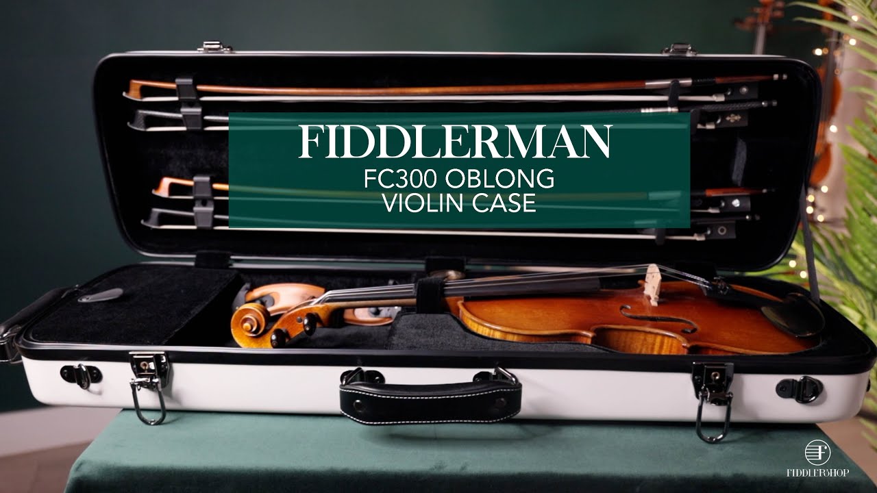 Fiddlerman FC300 Oblong Hardshell Violin Case - YouTube