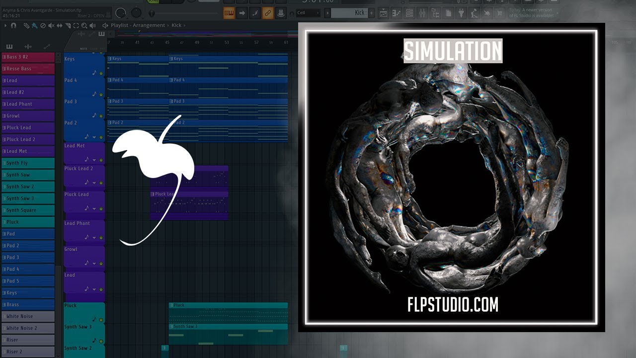 Anyma & Chris Avantgarde - Simulation (FL Studio Remake) - YouTube