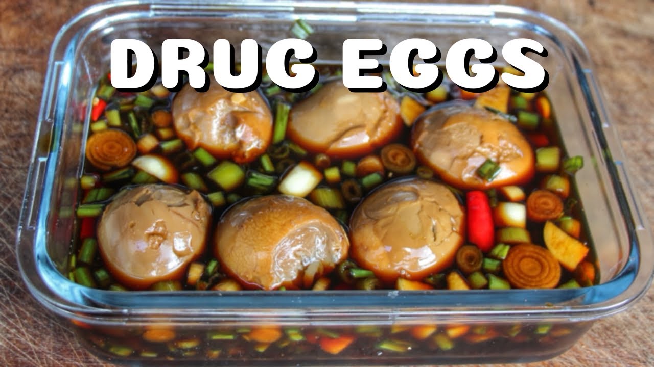 KOREAN DRUG EGGS - WARNING RISK OF ADDICTION - these EGGS are ADDICTIVE - 0815BBQ ...