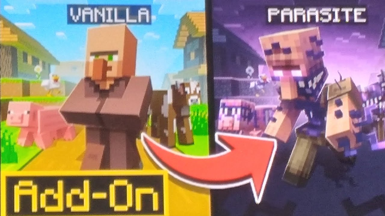 PARASITE OUTBREAK add-on | Minecraft Marketplace | Review - YouTube