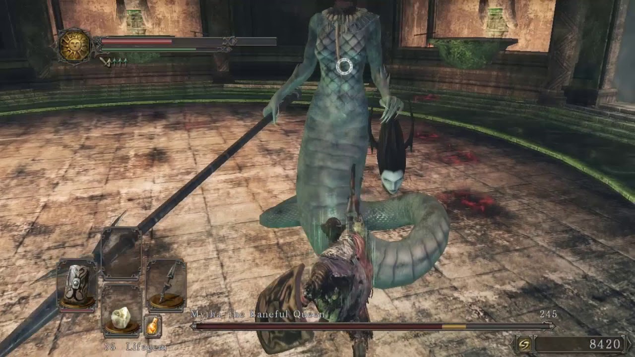 Dark Souls 2 Mytha the Baneful Queen - YouTube
