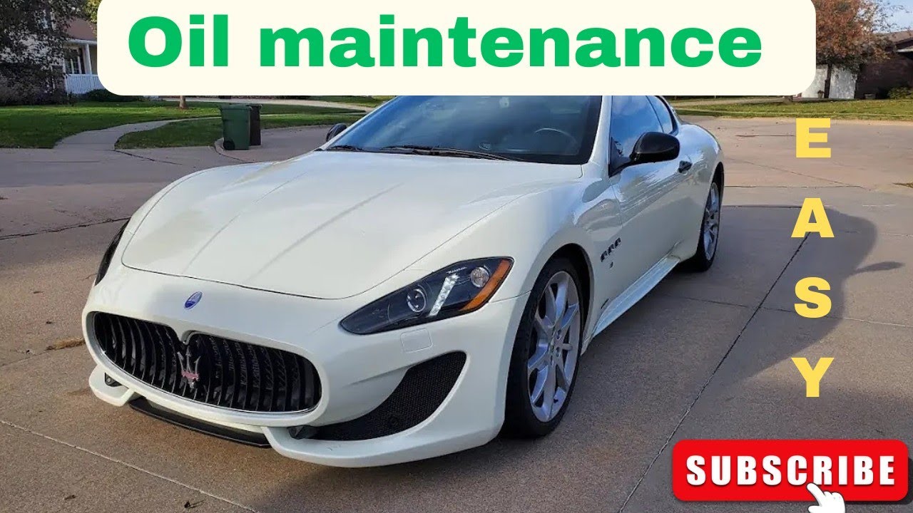 Maserati Oil Change Cost