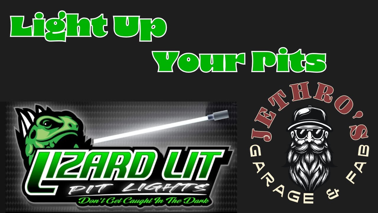 Lizard Lit lights The Way for Pit Lights - YouTube