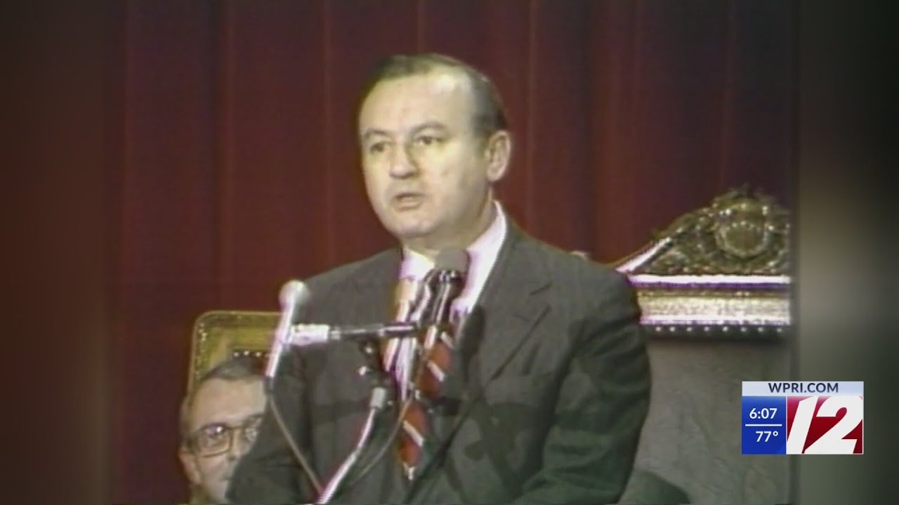 Former Rhode Island Gov. Ed DiPrete dies at 91 - YouTube