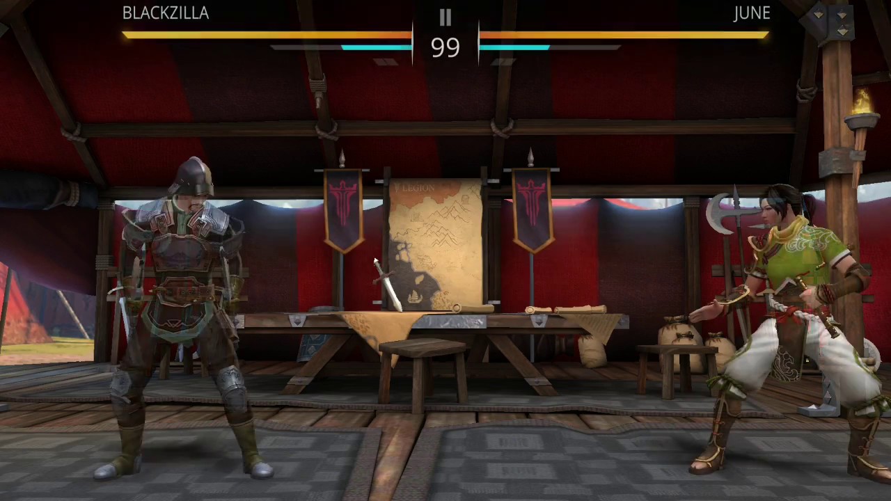 Shadow Fight 3 how to beat June - YouTube