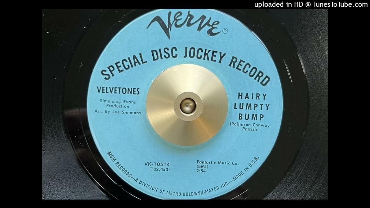 The Velvetones - Hairy Lumpty Bump (Verve) 1967 - YouTube