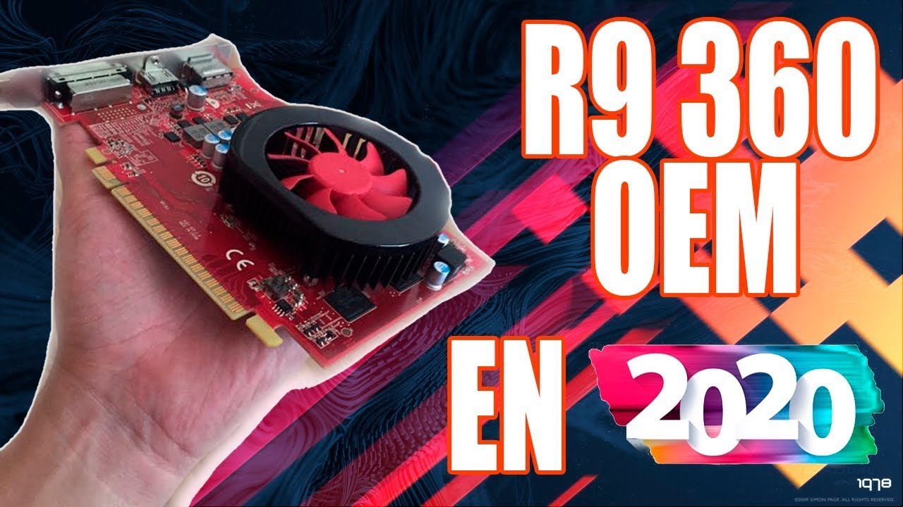 Tarjeta Grafica r9 360 ddr5 2G OEM - YouTube