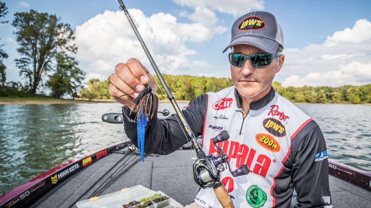 Terry Bolton with his Favorite Jig Combo for Bass Fishing - YouTube