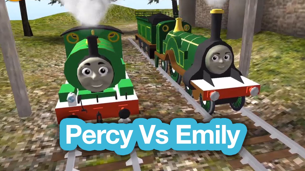 Percy Vs Emily in a race | Thomas & Friends - Thomas the Tank Engine ...