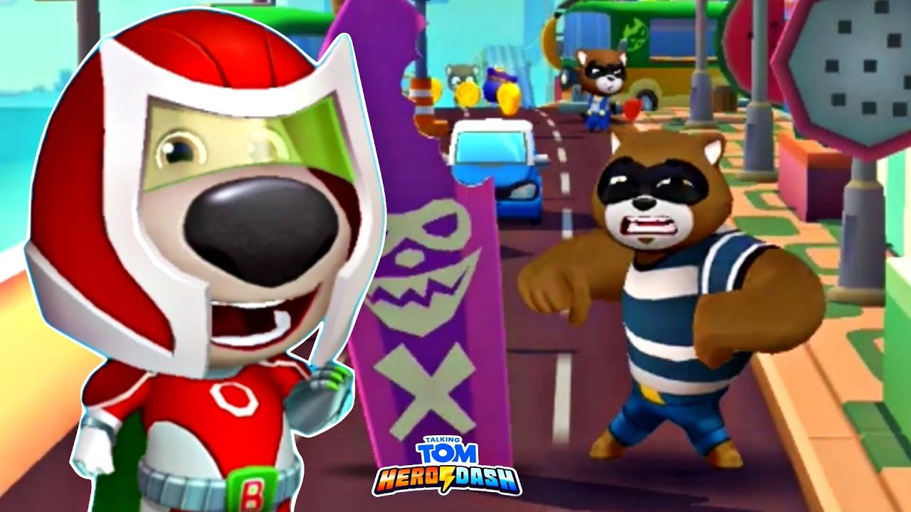Talking Tom Hero Dash - Ben - Gameplay, Android - LILU - YouTube