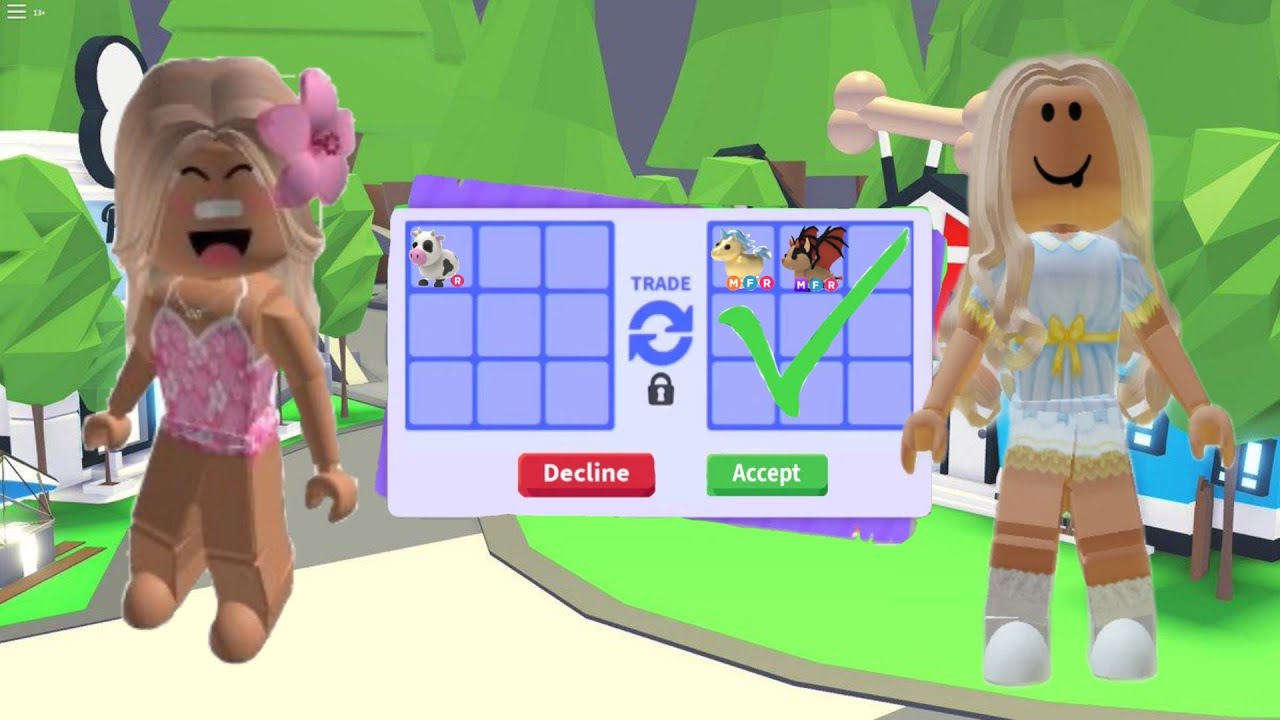 Seeing what people offer for *RIDE COW (Adopt me!) - YouTube