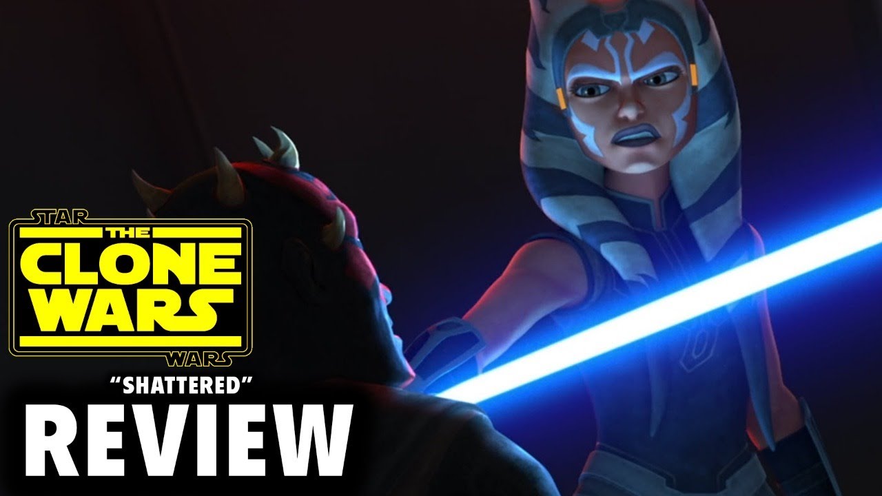SHATTERED - THE CLONE WARS S07 E11 || Review - YouTube