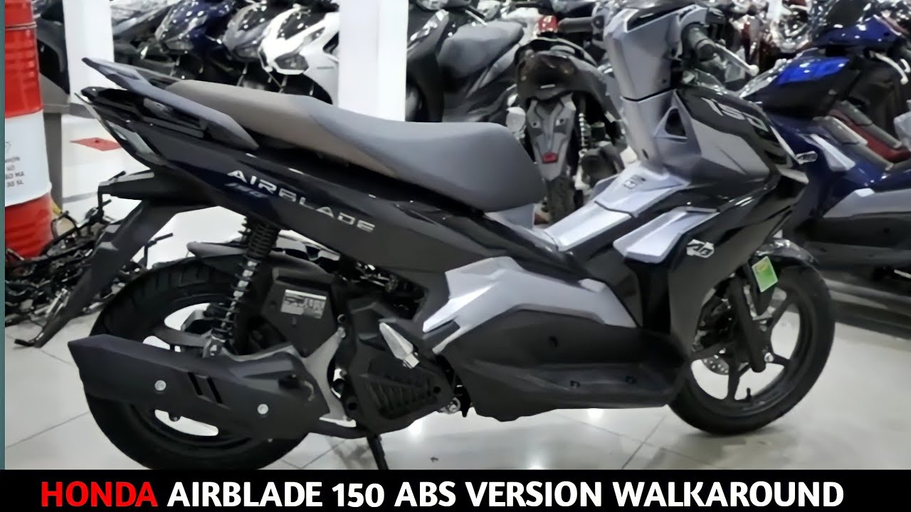 Honda AIRBLADE 150 ABS Version 2021 Walkaround - YouTube