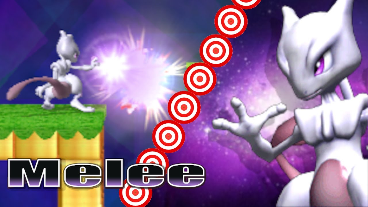 Melee Break The Targets With Unintended Characters Mewtwo - YouTube