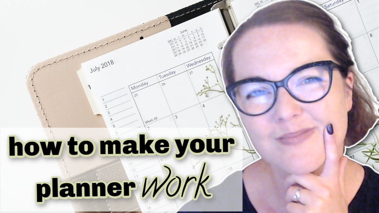 Functional Planner: How to make any planner work - YouTube