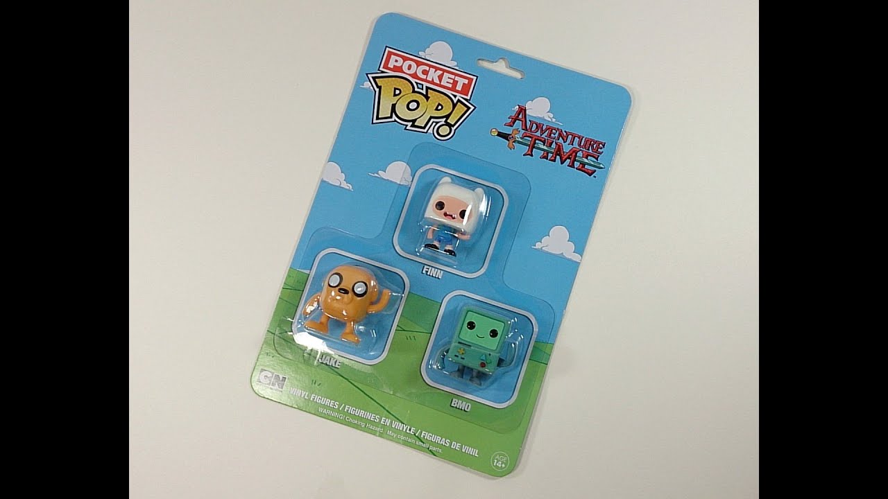 Funko Pocket Pop! Adventure Time Three Pack Review! - YouTube