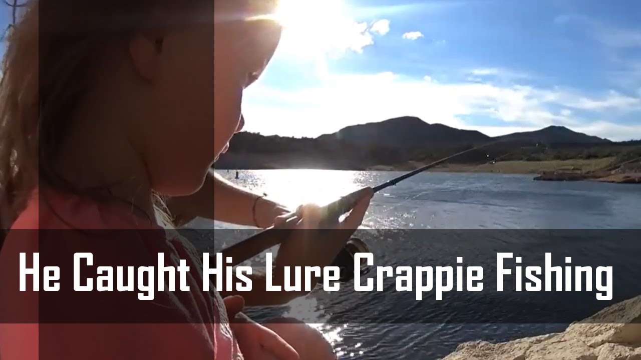 He Caught His Long Lost Lure! Barlett Lake, Arizona Crappie Fishing ...