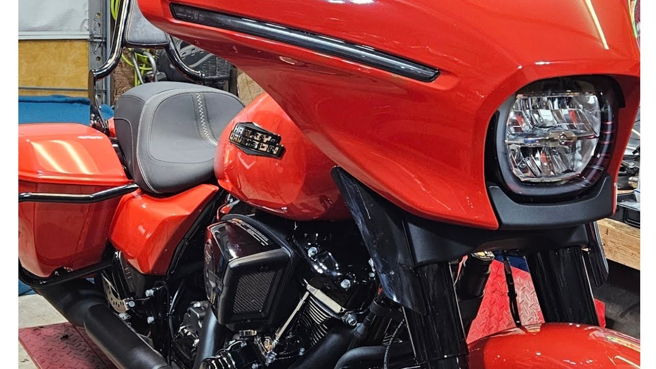 2024 Performance Orange Harley Davidson Street Glide @harleydavidson ...