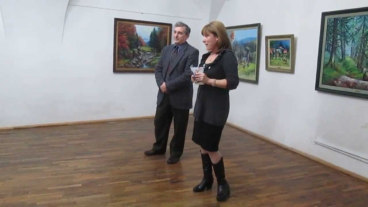 Iulia Mesea despre expoziţia lui Emil Paşcalău - YouTube