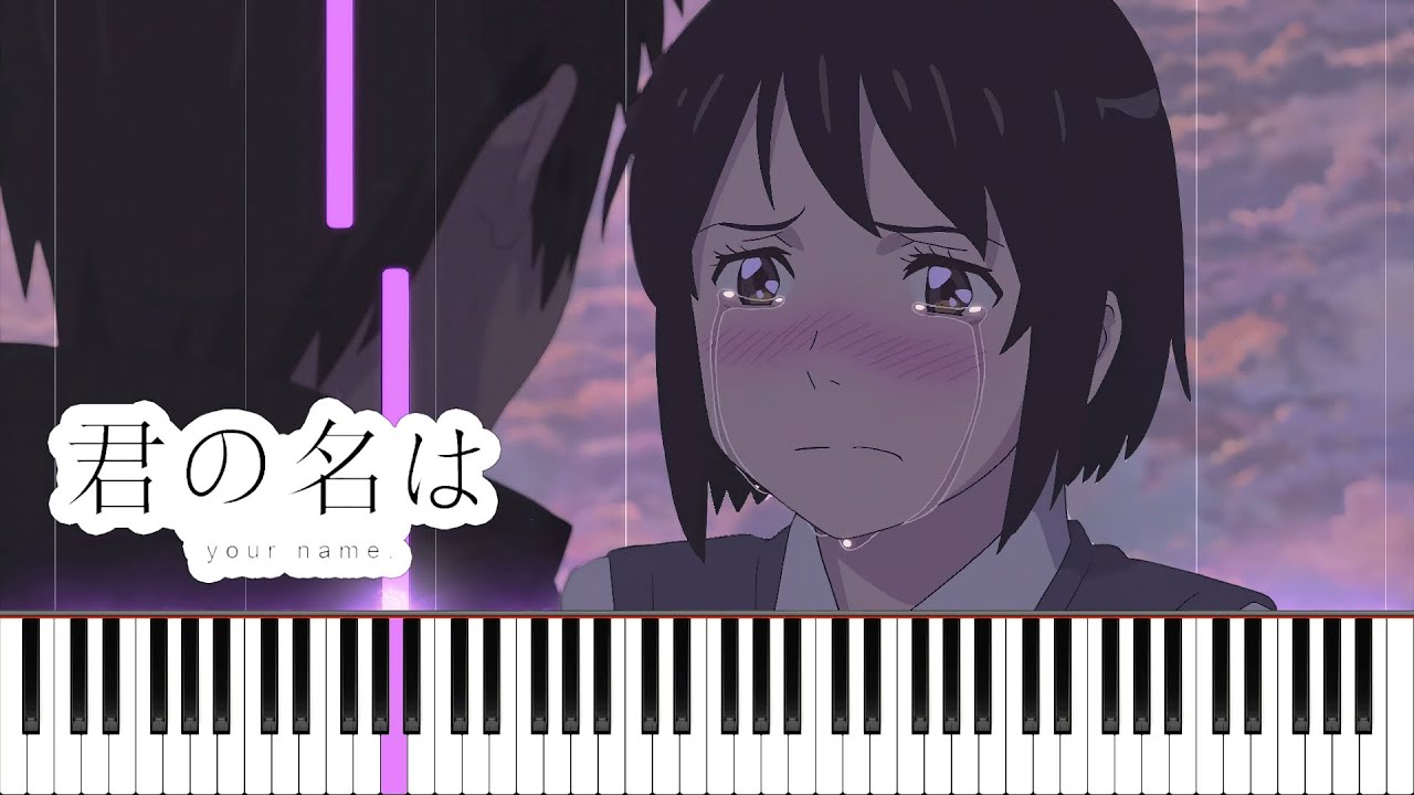 Katawaredoki (Strings Ver.) - Your Name Piano Cover | Sheet Music [4K] - YouTube