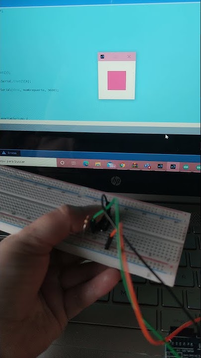Cambio entre dos colores con Arduino y Processing - YouTube