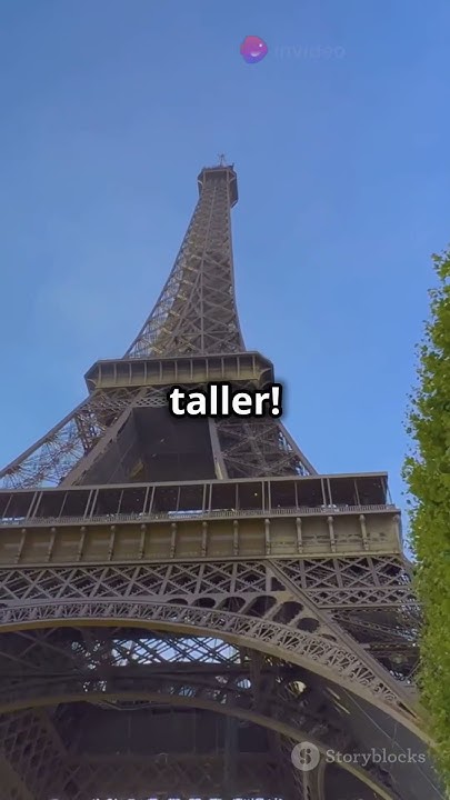The Eiffel Tower’s Secret: It Grows Taller in Summer! - YouTube