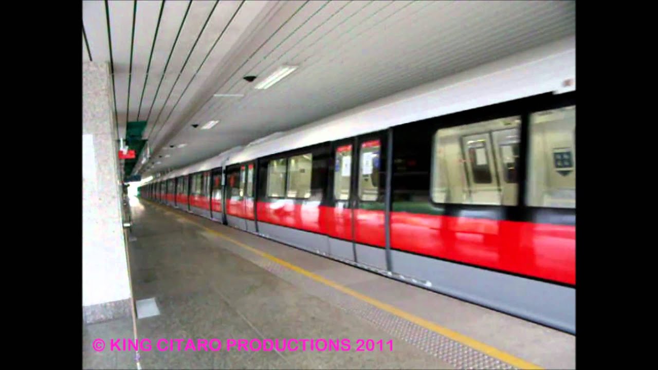 [SMRT] C151A (TEST TRAIN TRN 590) 503/504 DEPARTING AMK - YouTube