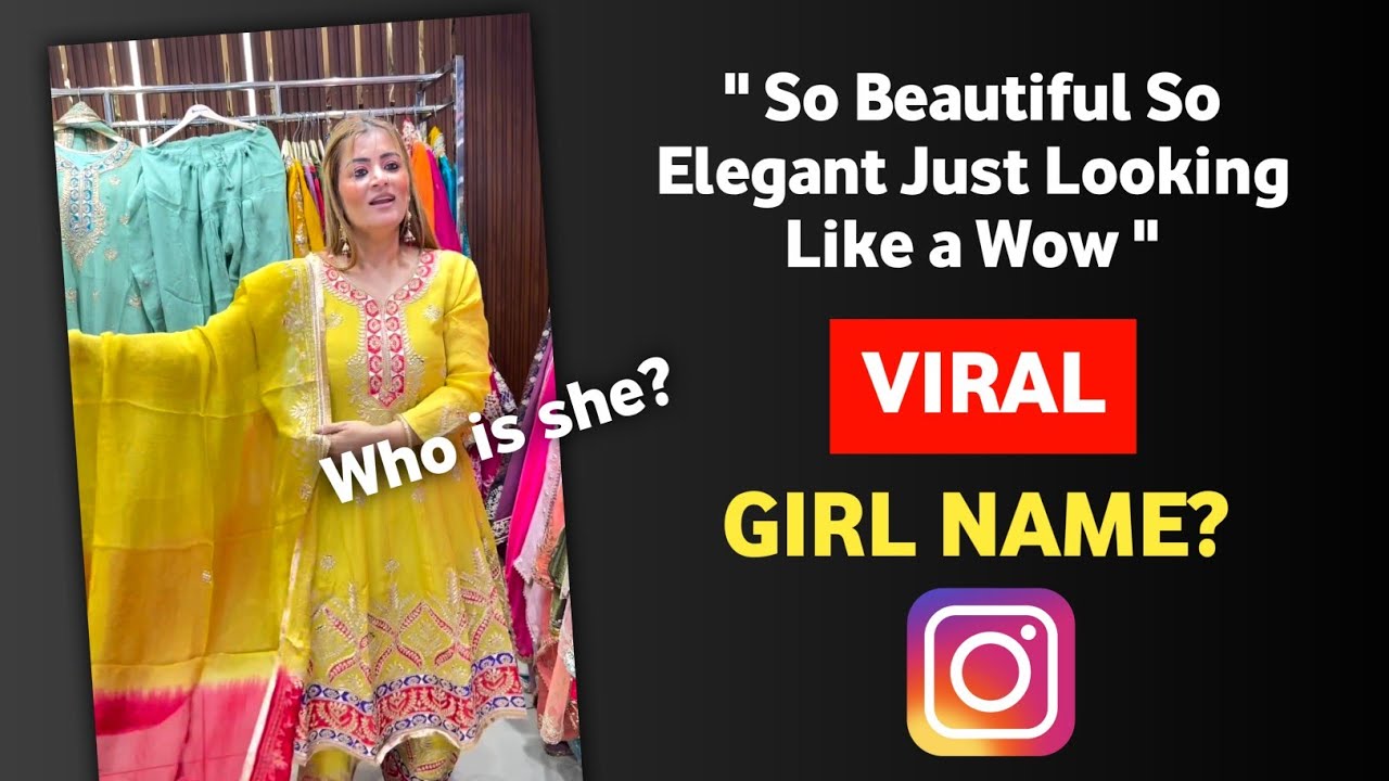 So beautiful so elegant just looking like a wow viral girl name |just ...