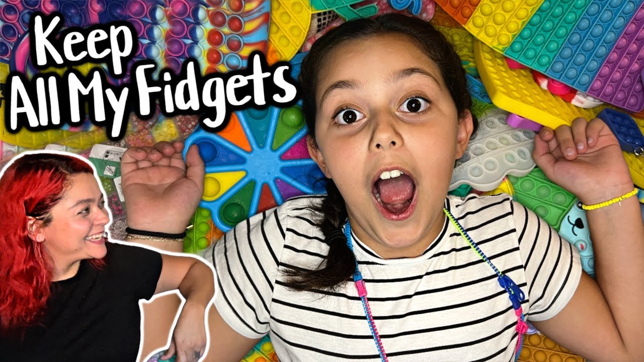Giving Away My ENTIRE Fidget Collection *NOT CLICKBAIT* - YouTube
