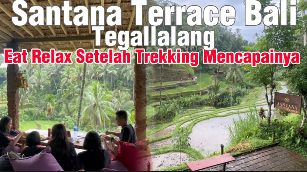 Review Santana Terrace Bali di Tegallalang. View Terasering Sawah Keren ...