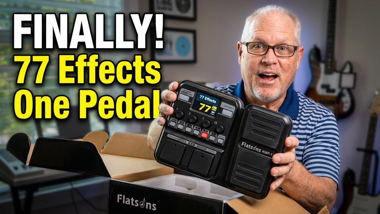 Rock Out With Flatsons - Guitar Pedal Of 77 Effects Including Drum ...