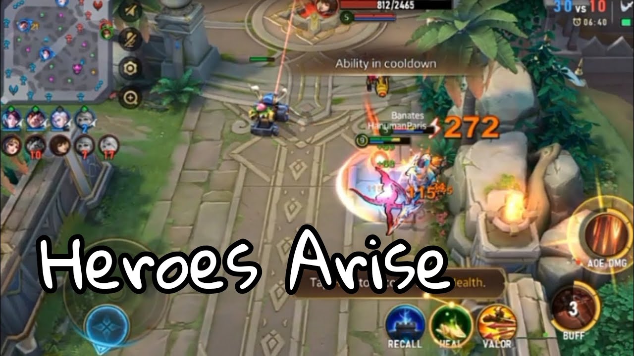 เกมใหม่!! Heroes Arise เกมแนวMOBA เปิดทดสอบเบต้ารอบใหม่แล้ว!! - YouTube