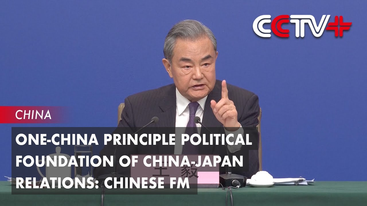 One-China Principle Political Foundation of China-Japan Relations ...