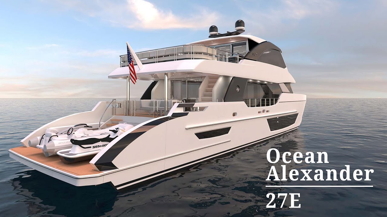 Ocean Alexander 27E | First of Its Kind Yacht - YouTube