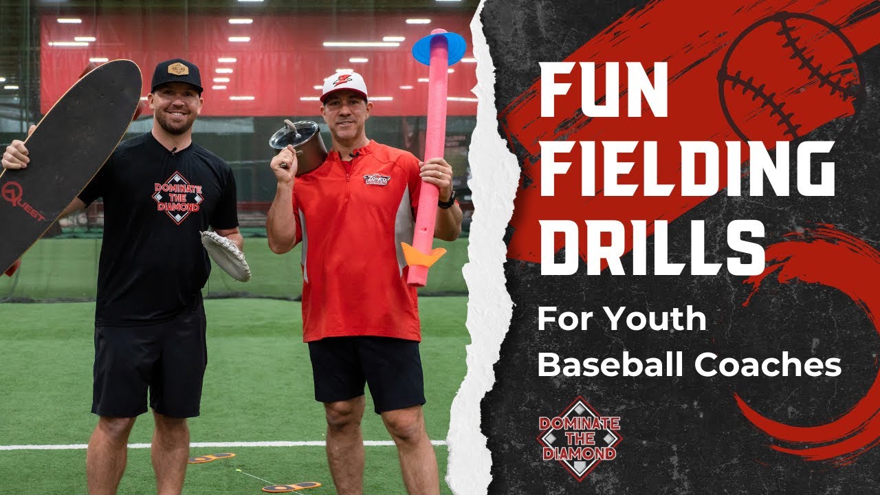 3 Fun Drills for Teaching the Basics of Fielding Ground Balls - YouTube