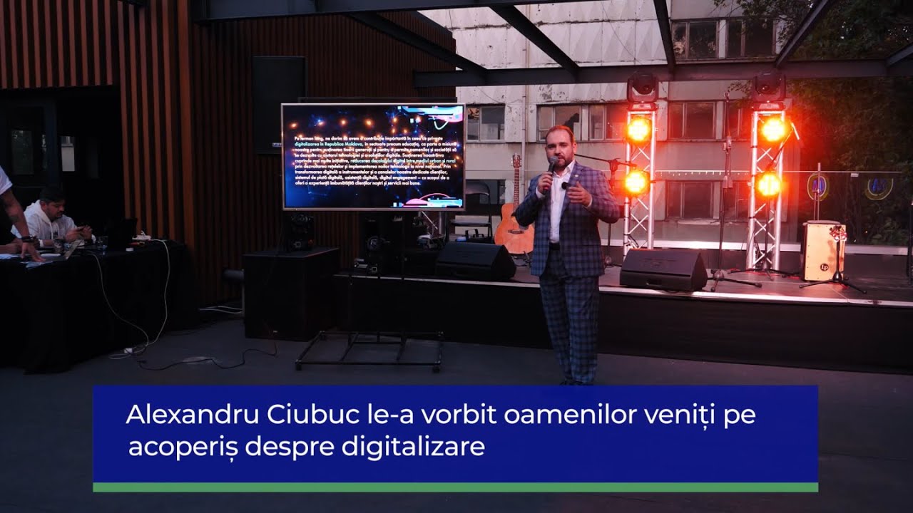Moldtelecom, la înălțime! Directorul General Alexandru Ciubuc, speaker ...