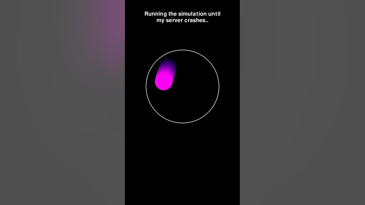 Ball bouncing simulation #adhd #music #code #space #python #physics #simulations #memes #science ...