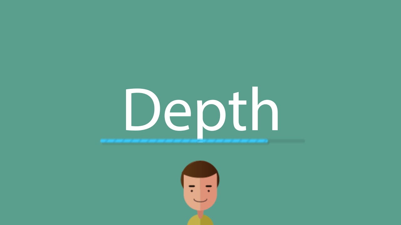 How to say Depth - YouTube