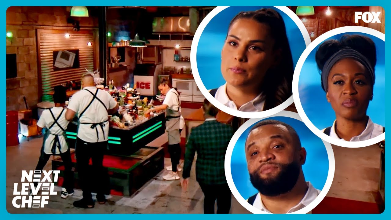 The Finalists Start In The Final Challenge In The Bottom Kitchen ...