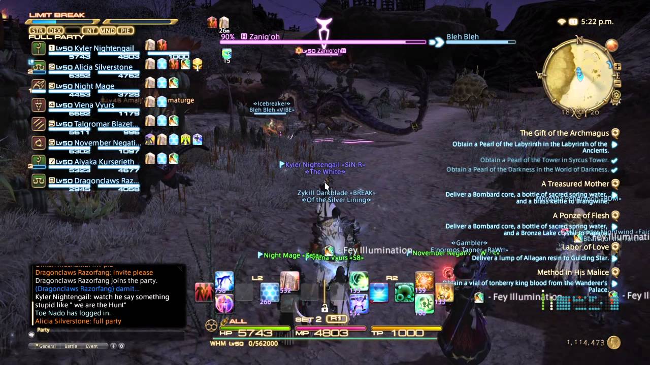 FINAL FANTASY XIV Hunt Troll Bleh Bleh "Short Version" - YouTube