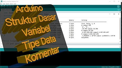 BELAJAR PEMROGRAMAN ARDUINO BAGI PEMULA - YouTube
