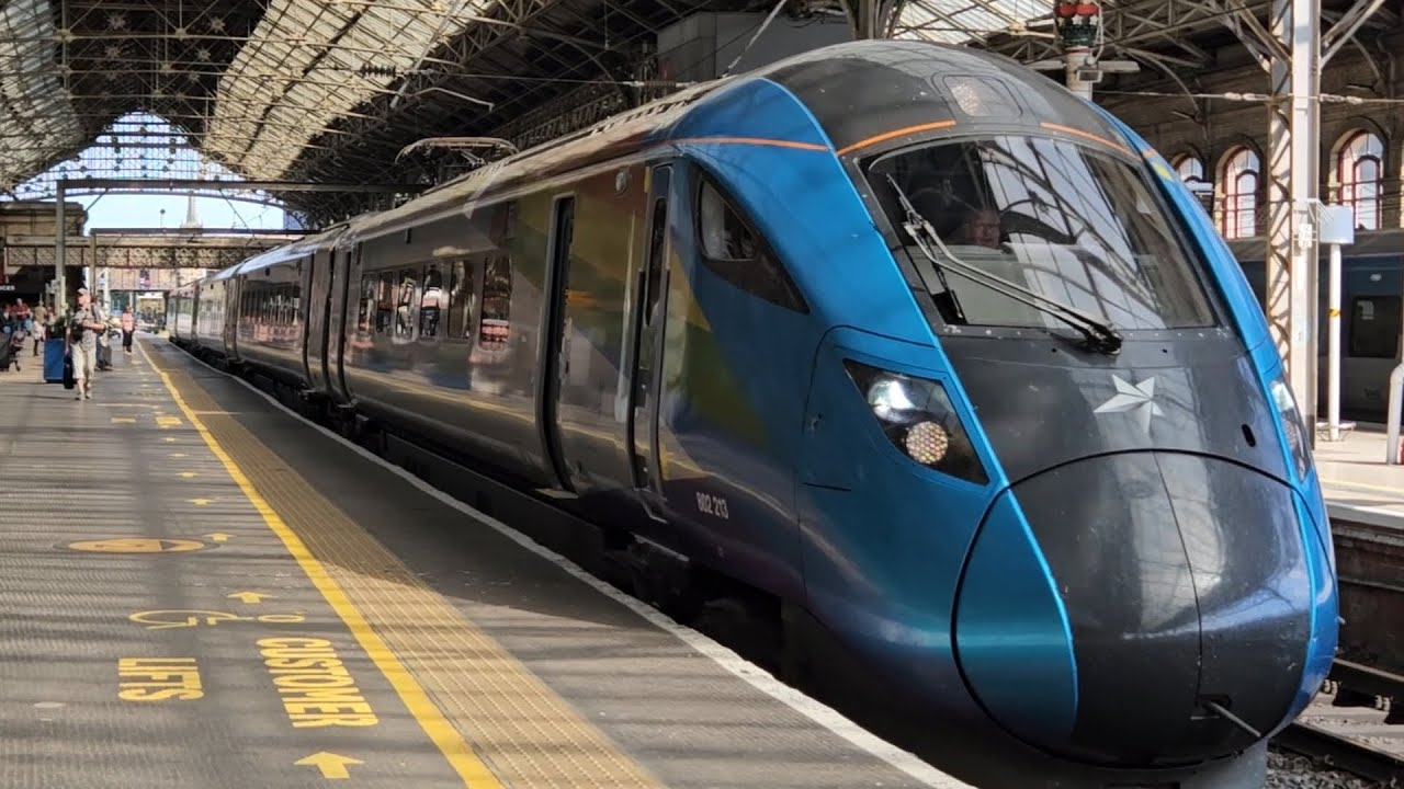 Transpennine Express 802213 Pride Livery Runs 1M83 Edinburgh To ...