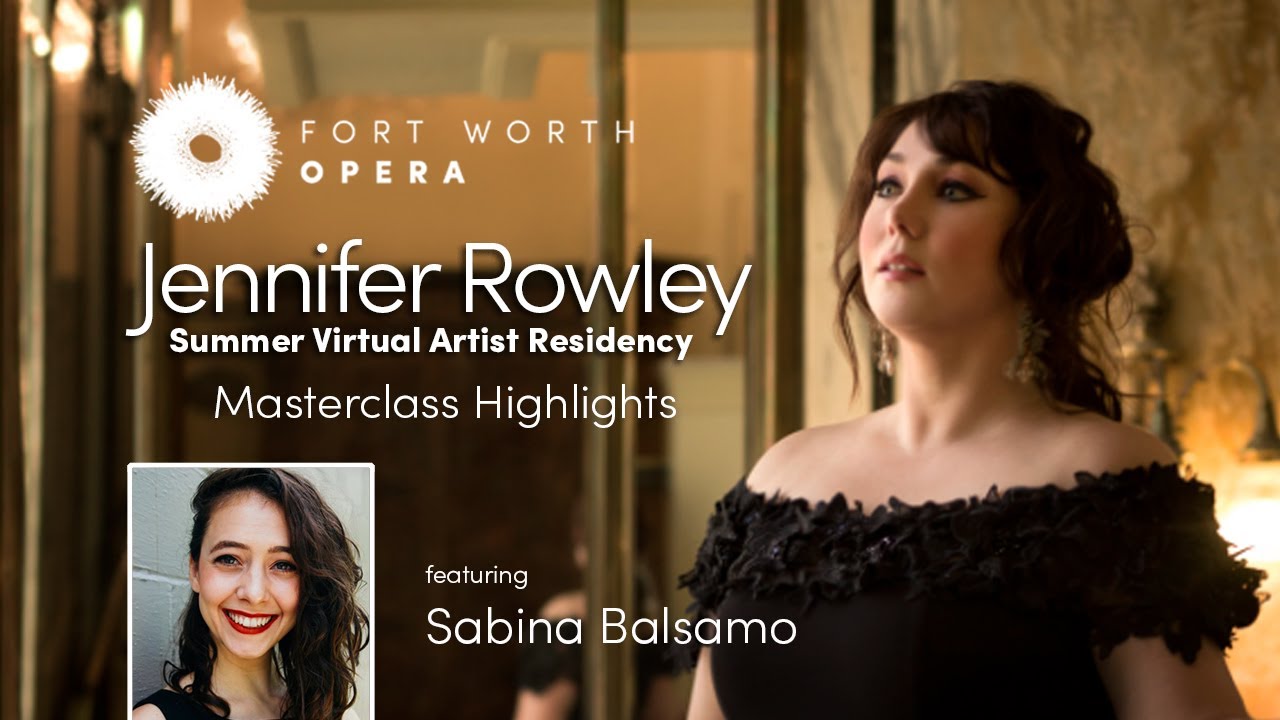 FWO Highlights: Virtual Masterclass Series with Jennifer Rowley and ...