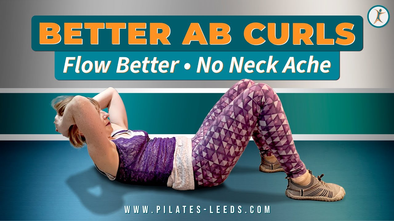 How to make your Ab curls more effective & feel better - YouTube