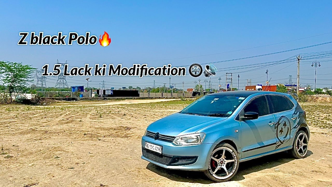 Fully Modified Polo 🔥|| Alloy Wheels 🛞 || Loud Music 🎵 || Polo Grafics ...