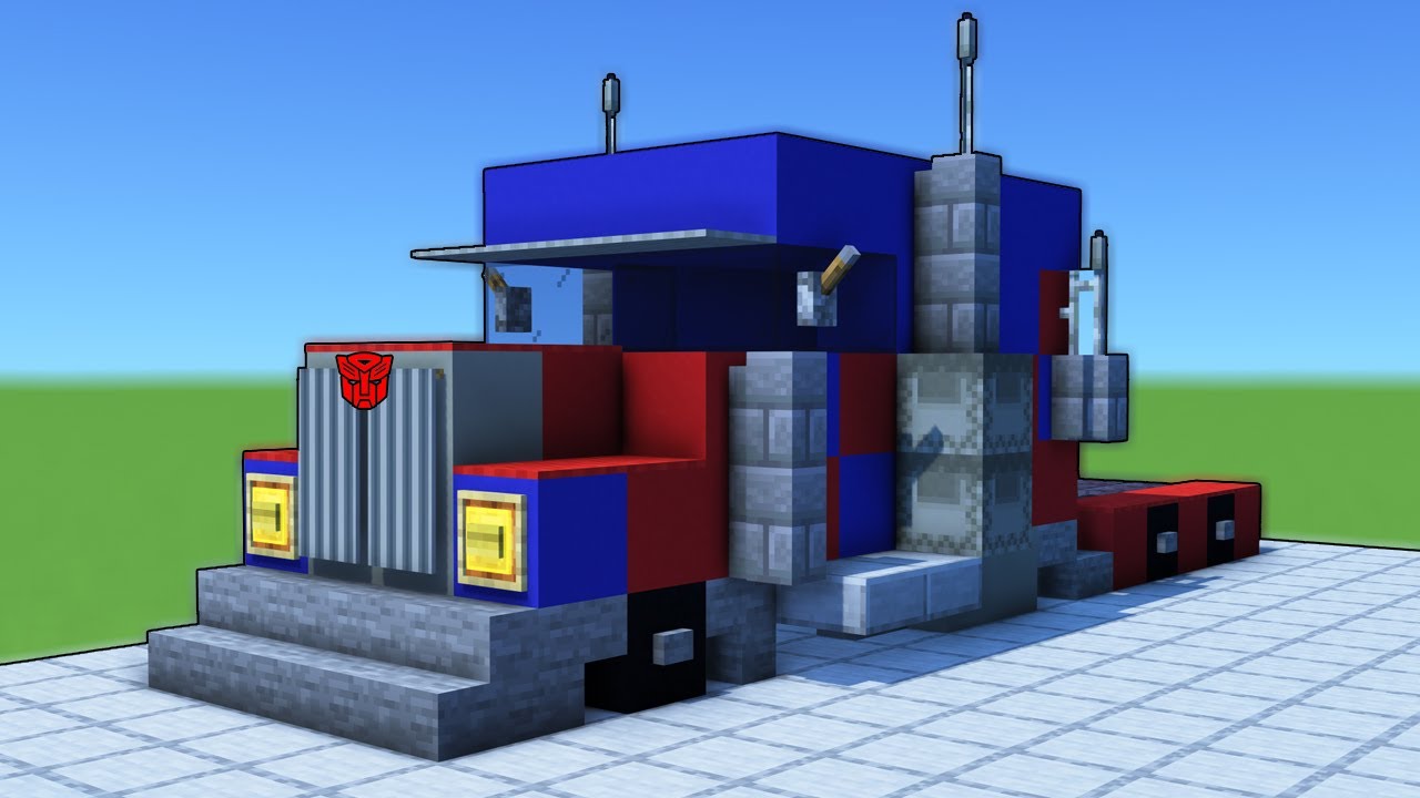 How To Make Optimus Prime "Transformers" - YouTube