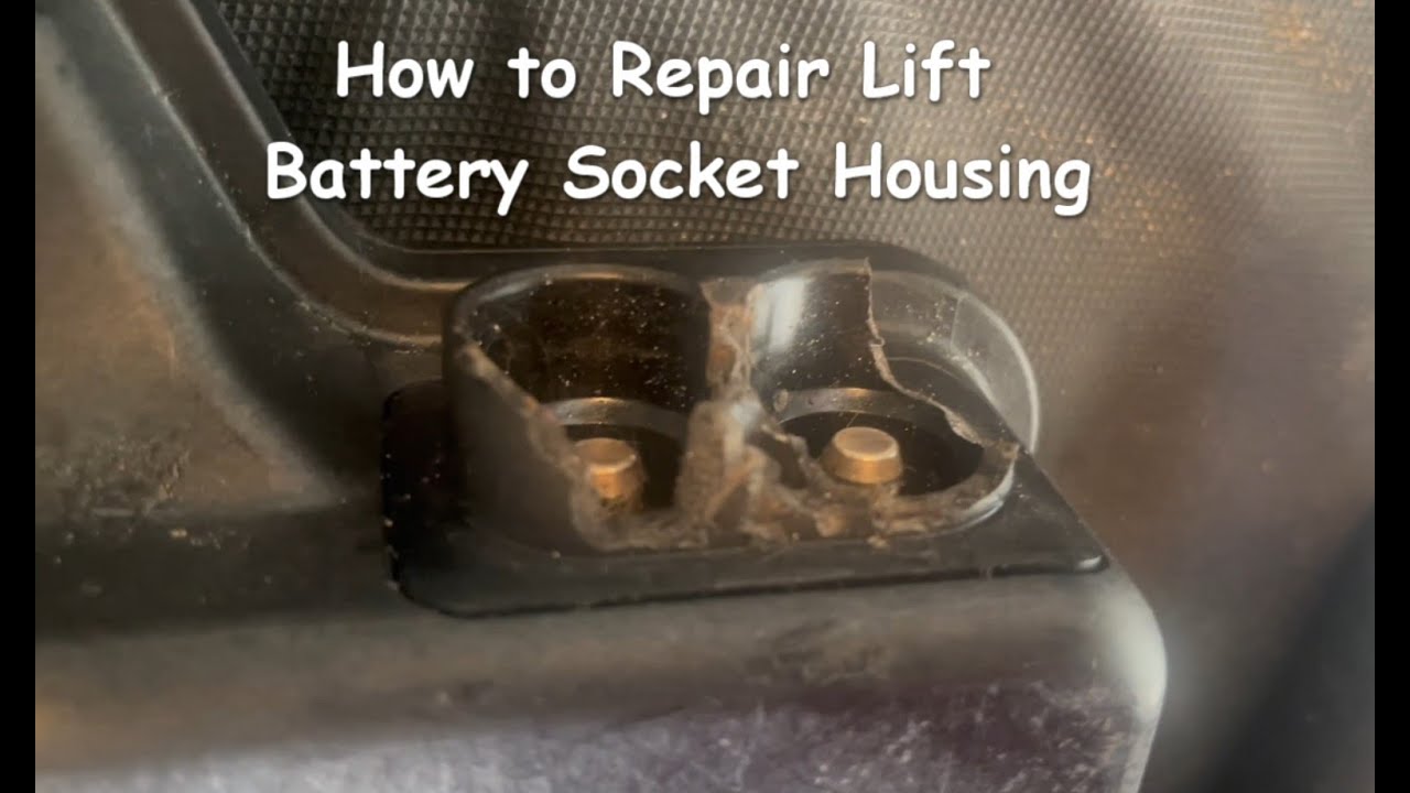 How to Repair Lift Battery Socket Housing - YouTube